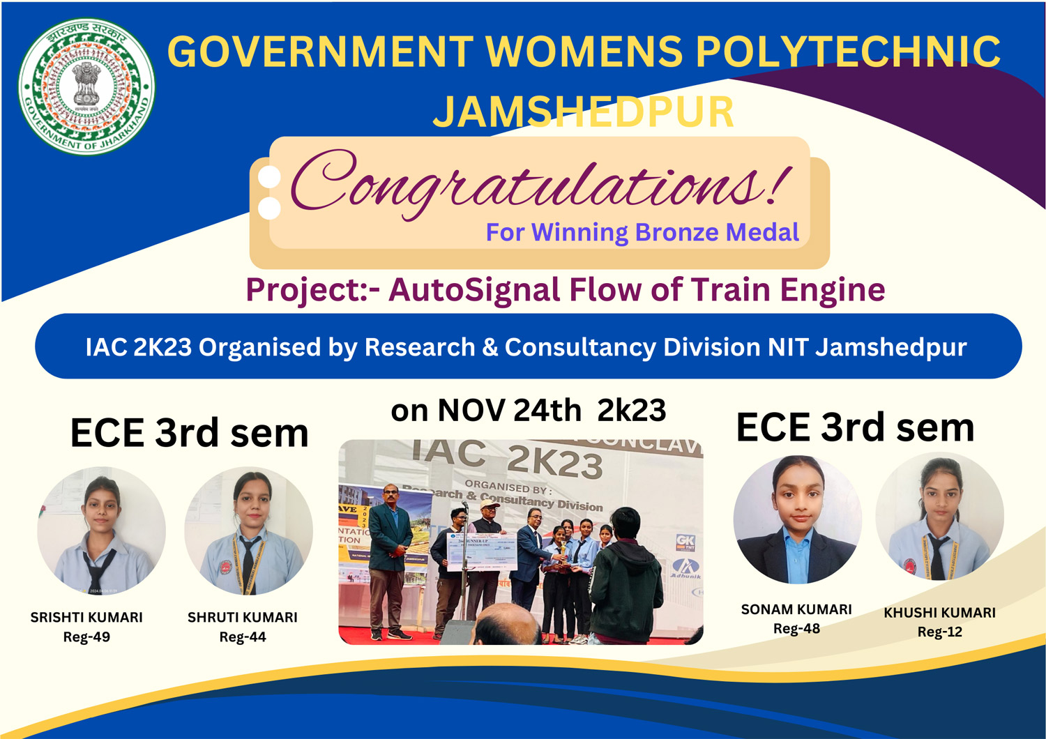 Official Website of Govt. Women's Polytechnic, Jamshedpur | Gamharia ...